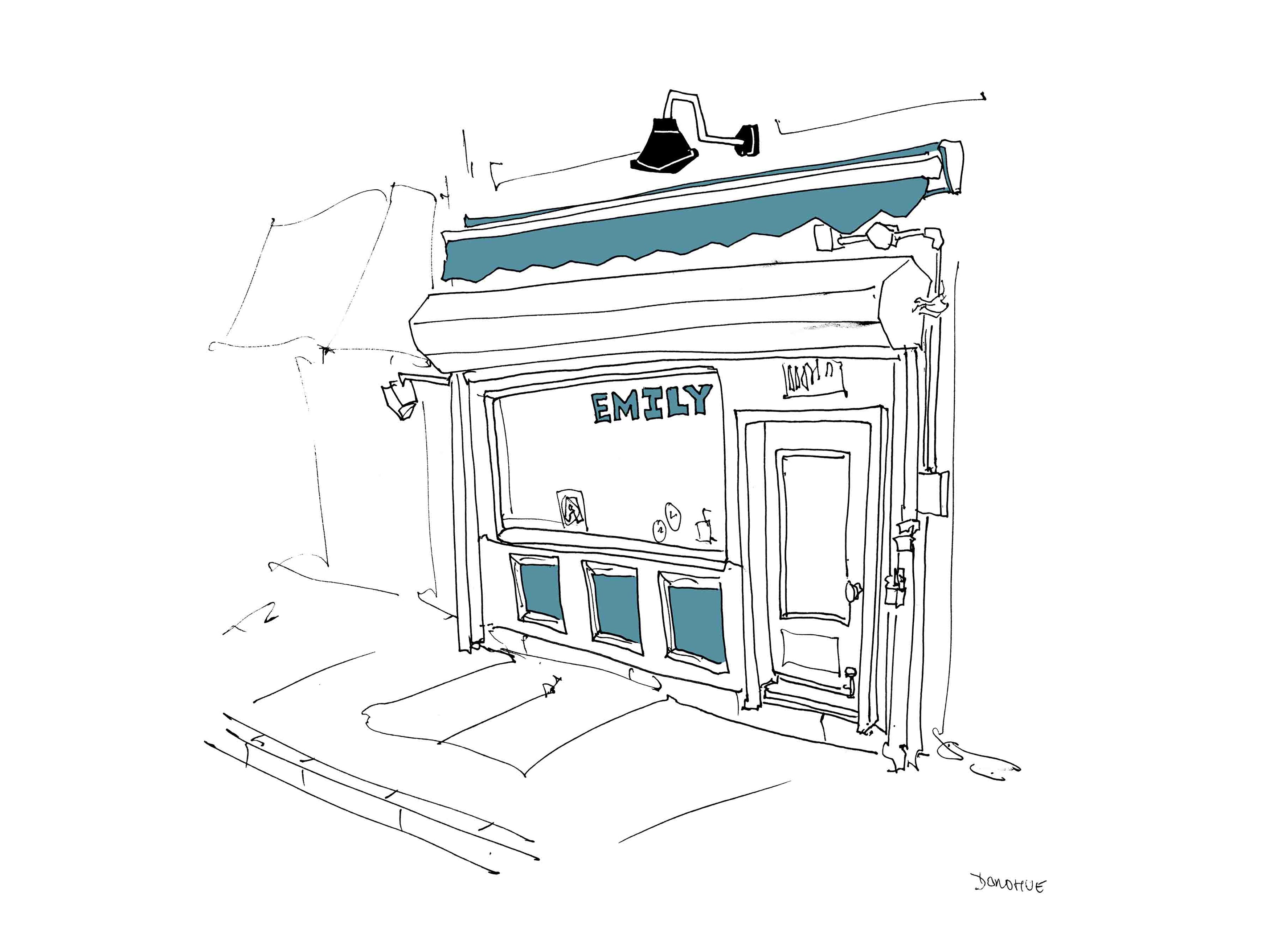 Hand-Drawn Art Prints of New York City Restaurants Page 6 - All The ...